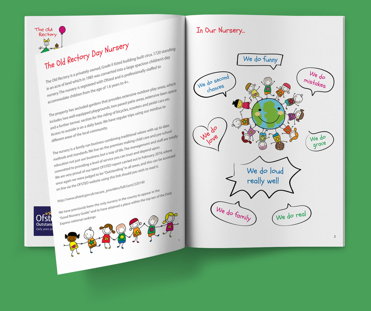 The Old Rectory Day Nursery Website Project MGT Design